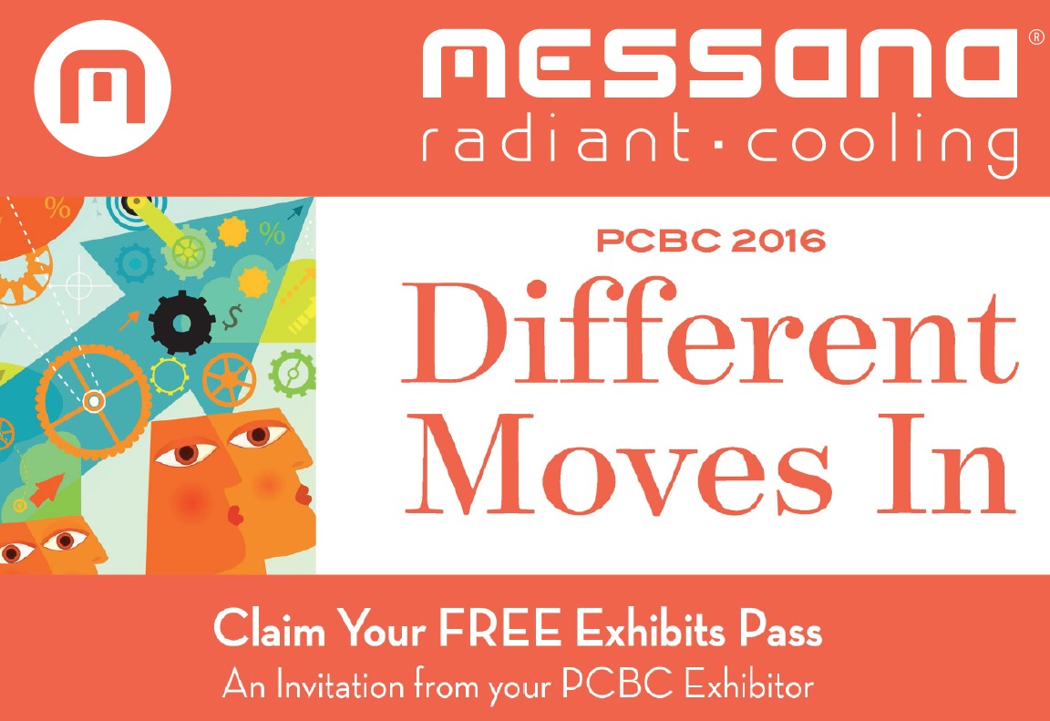 Messana Radiant Cooling participates to PCBC 2016 (June 22&23)