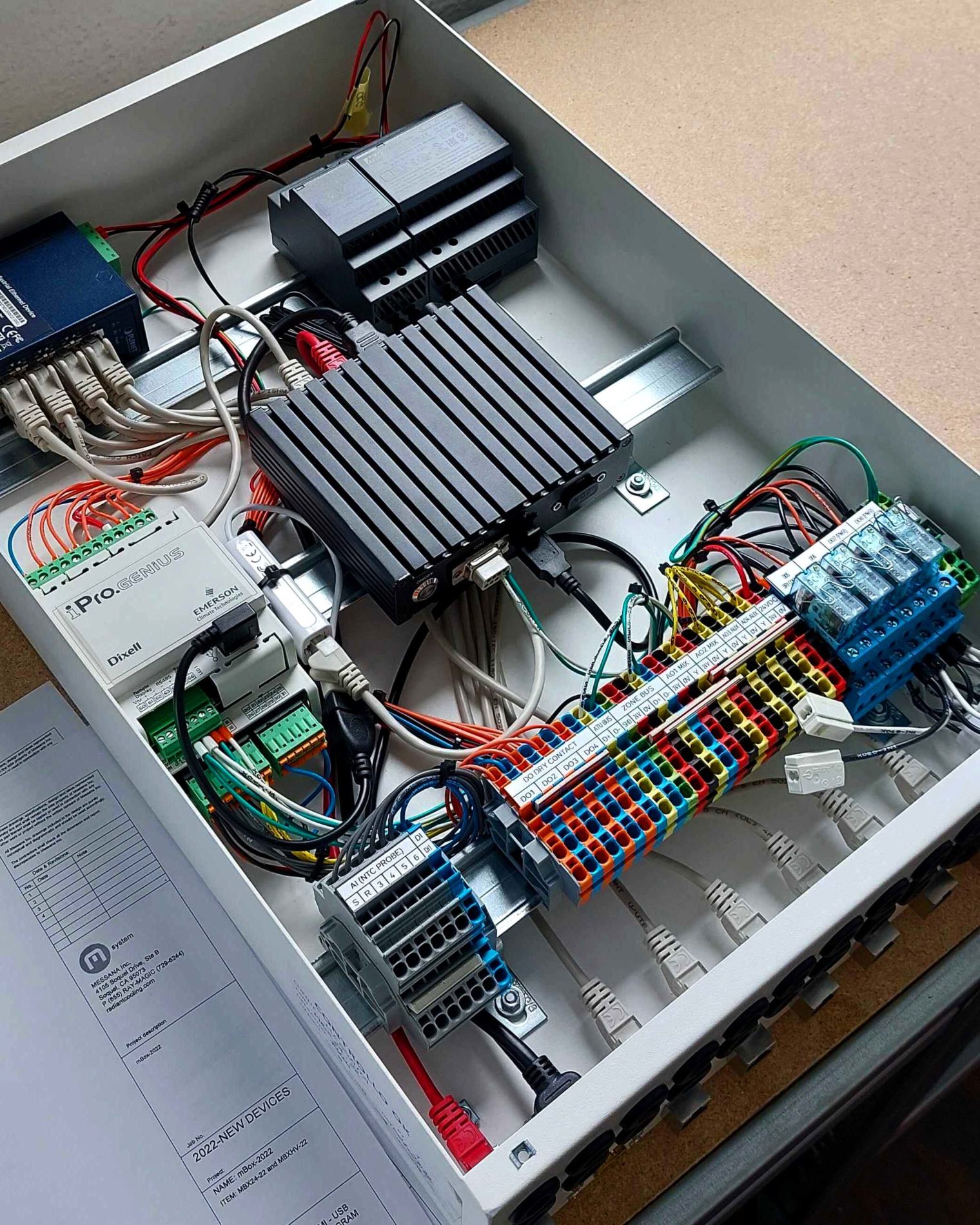 Our mBox hydronic controller prototypes!