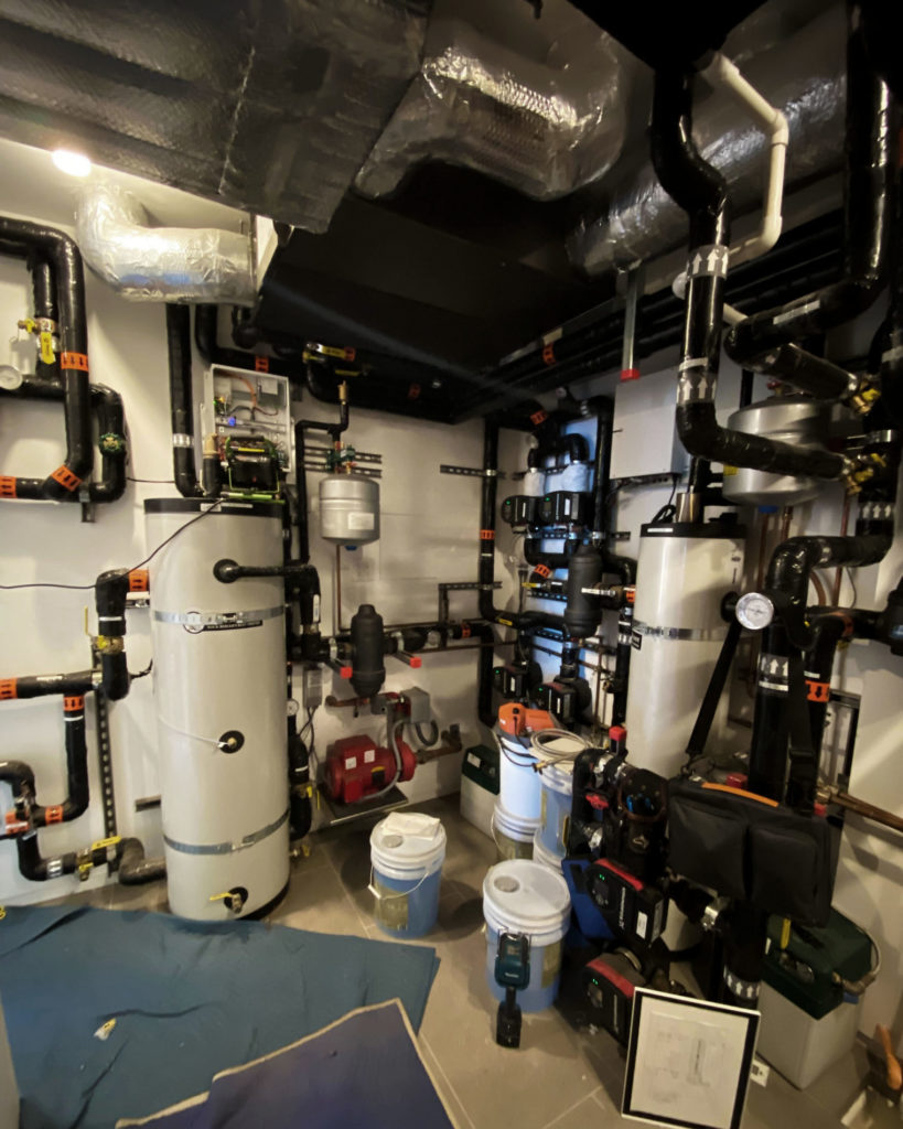 Hydronic Mechanical Room by Mayo Mechanical