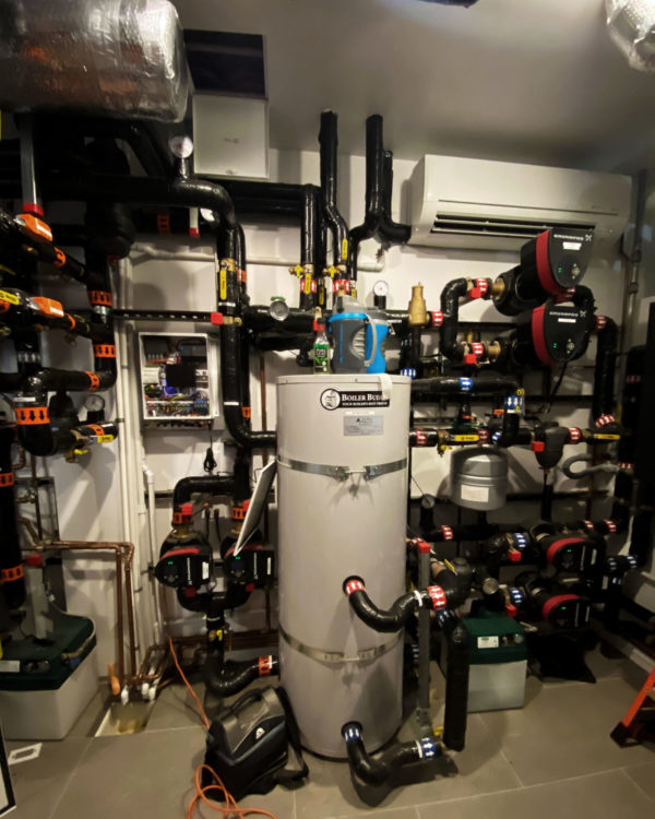 Hydronic Mechanical Room by Mayo Mechanical