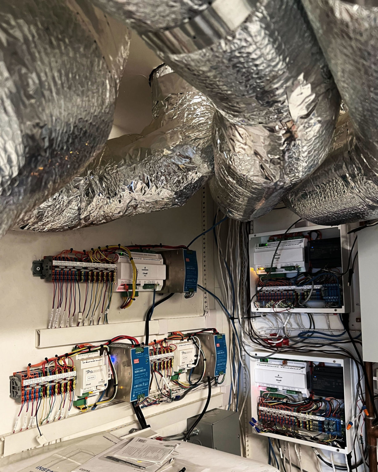 Jaga Fan Coils managed with Messana mControls