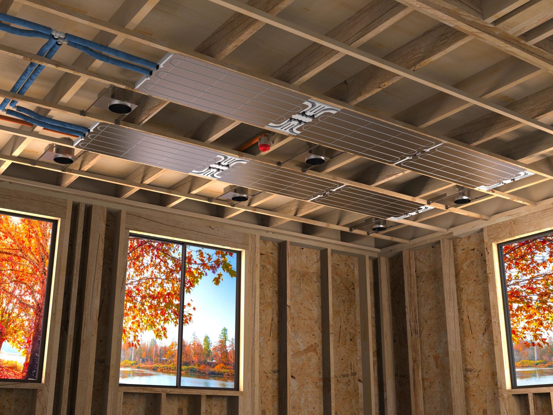 How Does Radiant Ceiling Heating and Cooling Work?