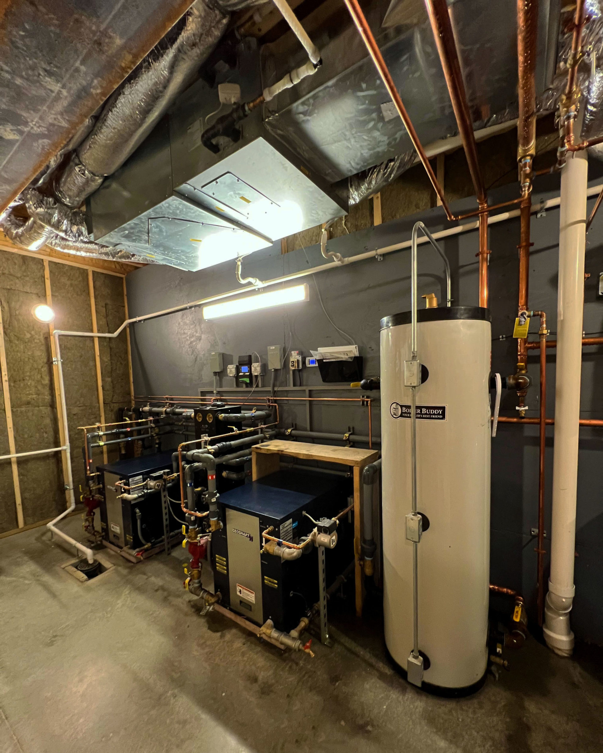Complex Hydronic System In Charlotte, Vermont
