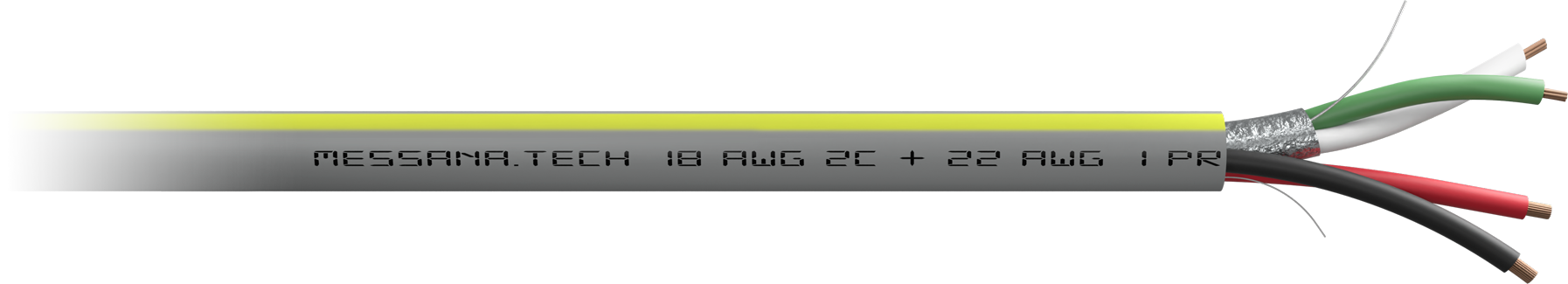 What type of cable should I use to connect mSense sensors?