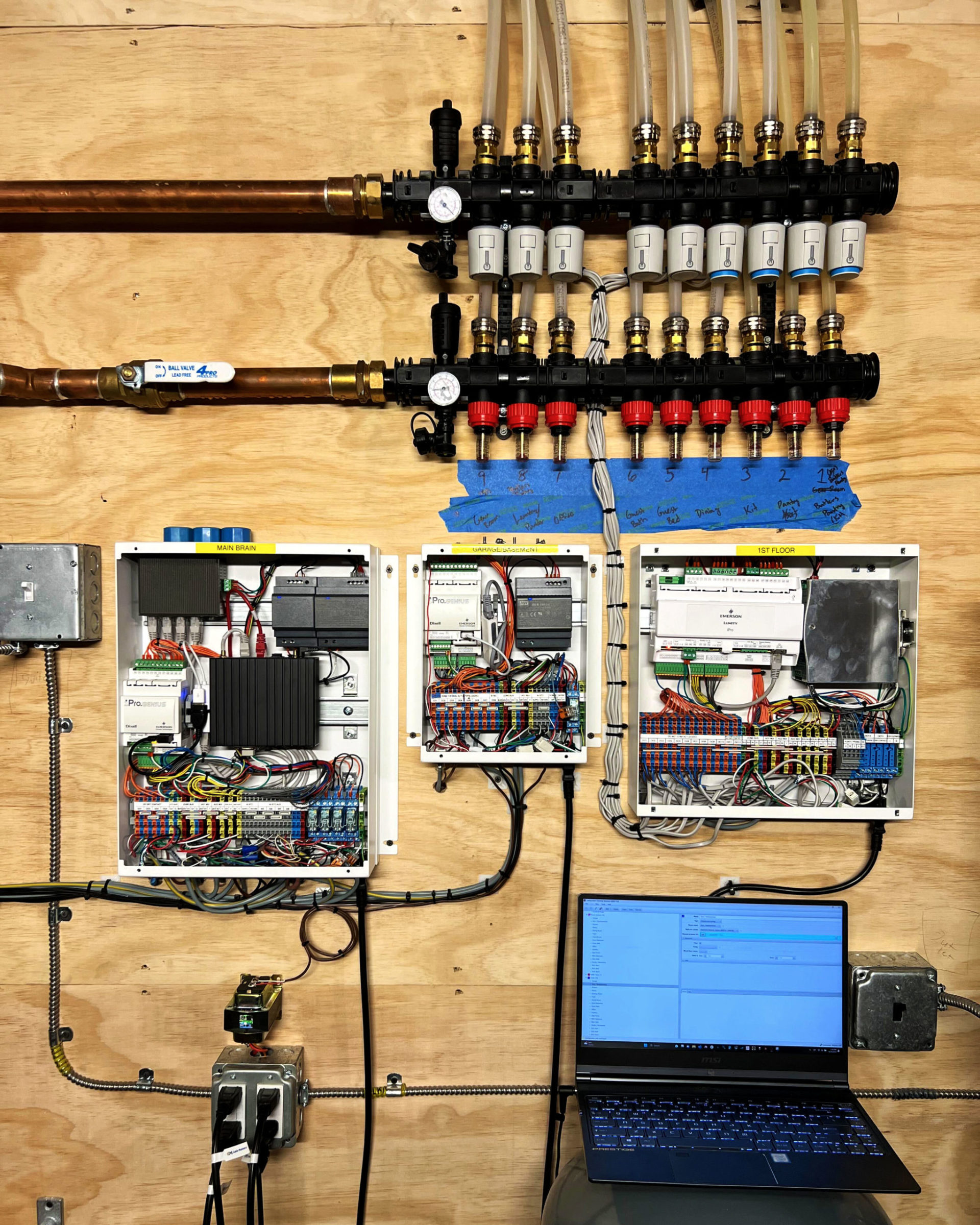 Complex Hydronic System In Charlotte, Vermont