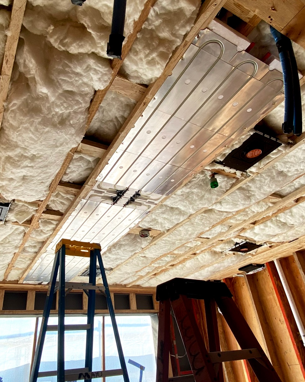 Mayo Mechanical Ray Magic® NK Radiant Ceiling Install!