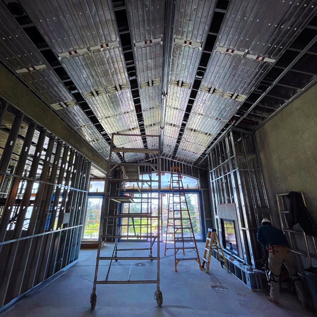 Vaulted Radiant Ceiling in Napa, California!