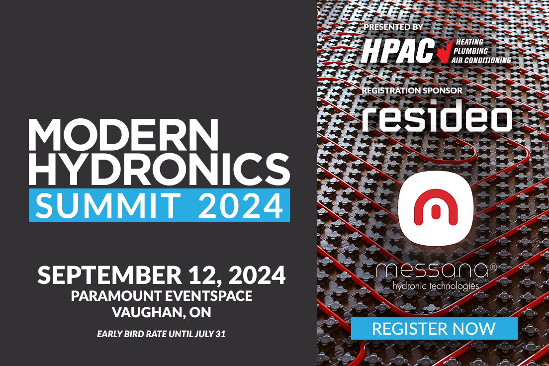 2024 Modern Hydronics Summit in Ontario, Canada!